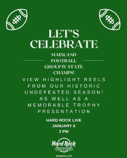 Football Championship Pep Rally Celebration! | Mainland Regional High ...